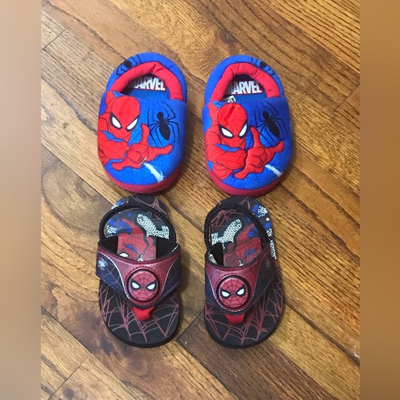 Marvel | Shoes | Marvel Spiderman Sandals Slippers Shoestoddler Sandals ...